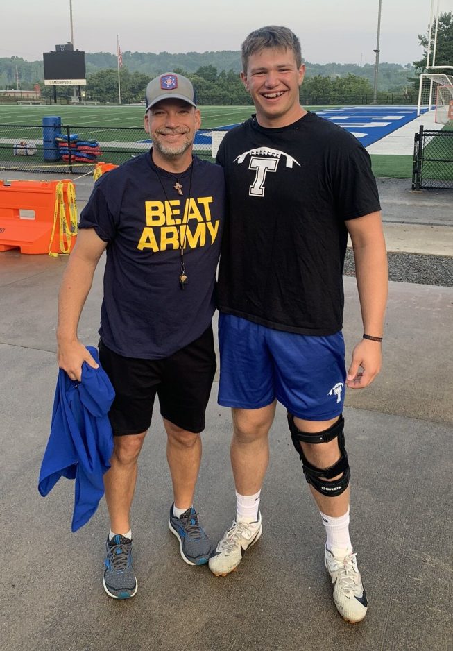 Trinity lineman Helmkamp commits to West Point - Observer-Reporter